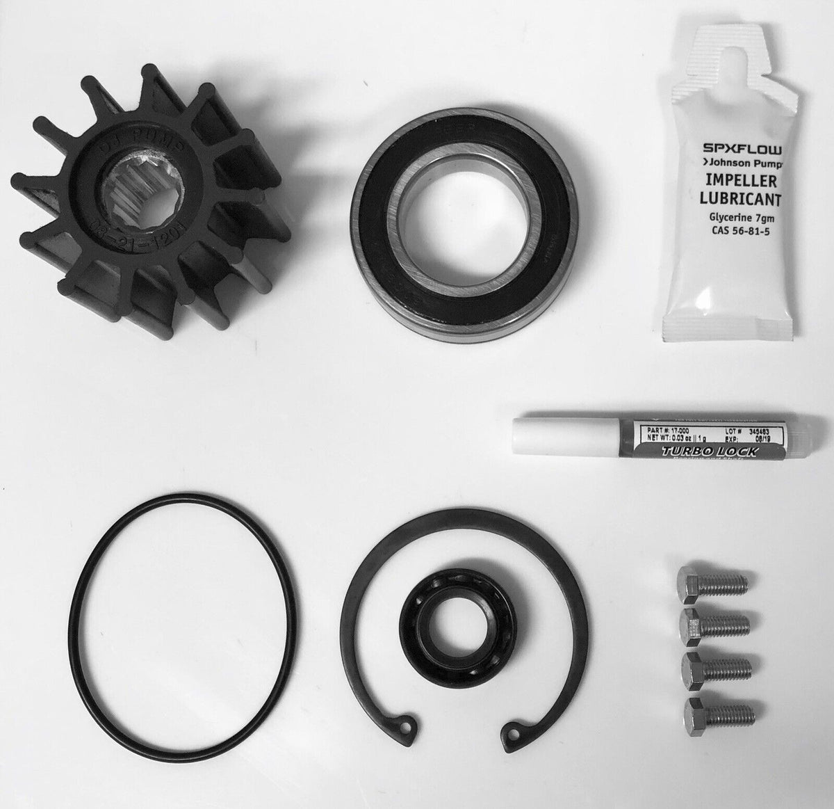 Volvo Penta Raw Water Sea Pump Rebuild Service Kit 21214599 21214596 2 ...