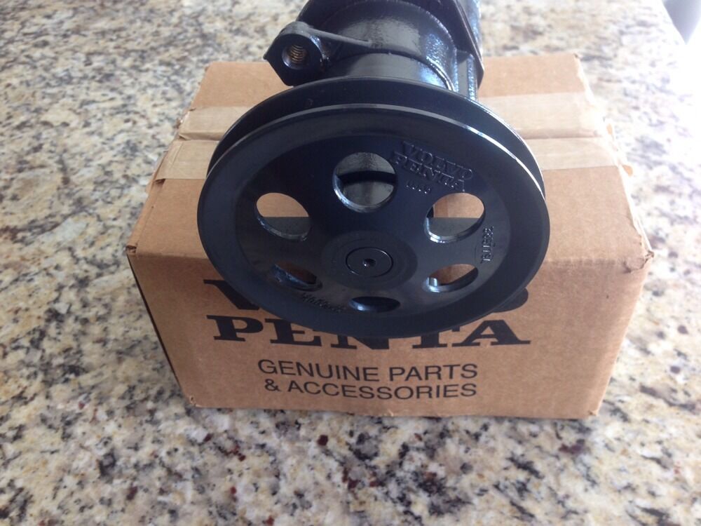 GENUINE OEM Volvo Penta Raw Water Sea Pump REBUILT 3857794 3851982 wit ...